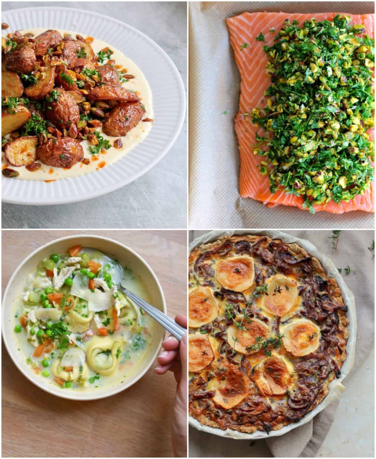 Madplan uge 44 - nem og lækker hverdagsmad med indkøbsliste