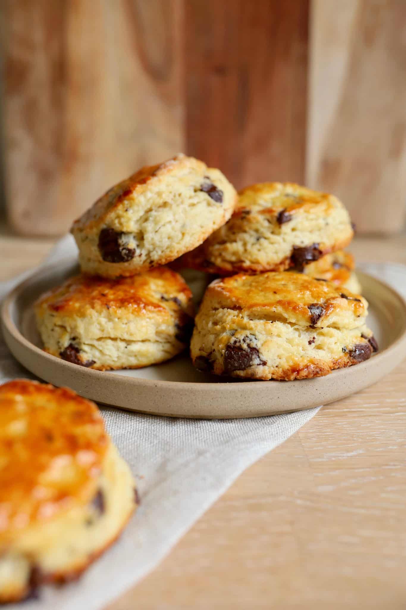 Scones med chokolade - min bedste nemme opskrift