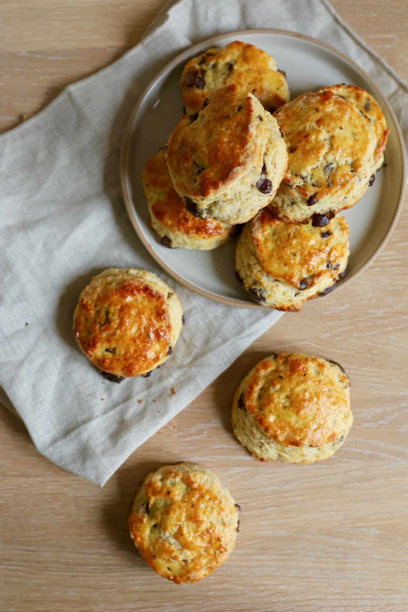 Scones med chokolade - min bedste nemme opskrift
