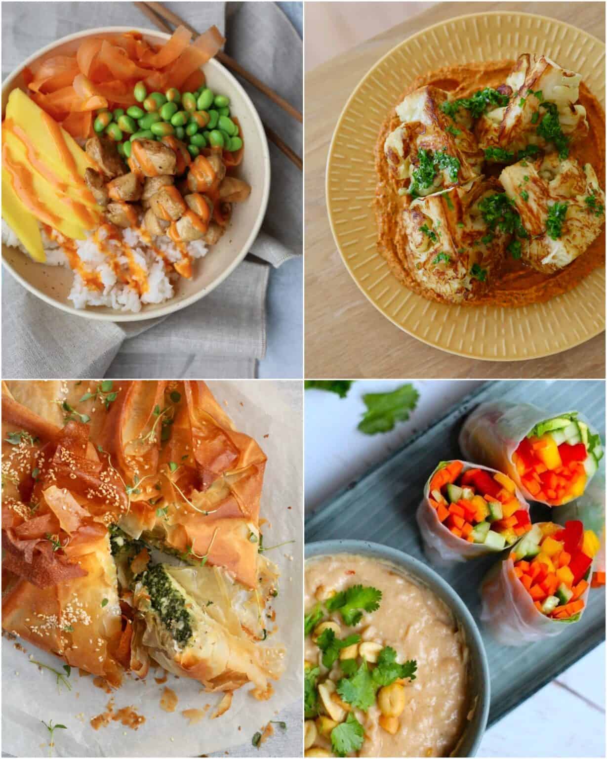 Madplan uge 43 - nem og lækker hverdagsmad med indkøbsliste