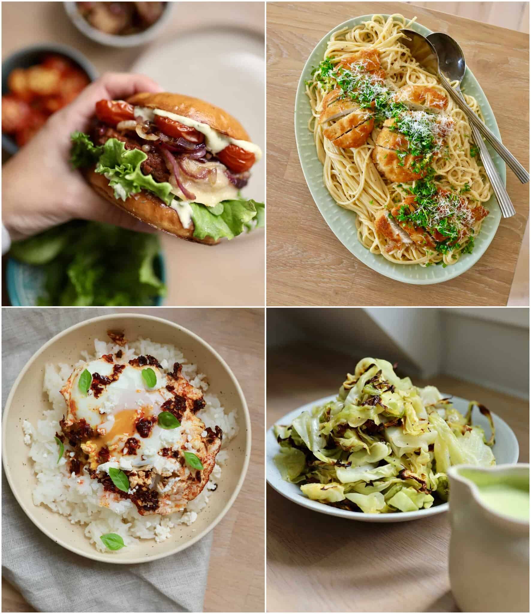 Madplan: Opskrifter med proteiner - Anna-mad.dk