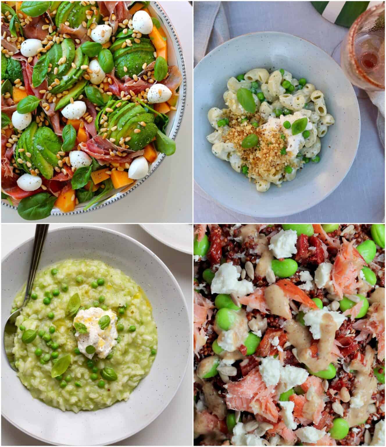 Madplan: Opskrifter med proteiner - Anna-mad.dk